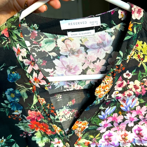 Reserved | Tops | Reserved Shirt Size S | Poshmark